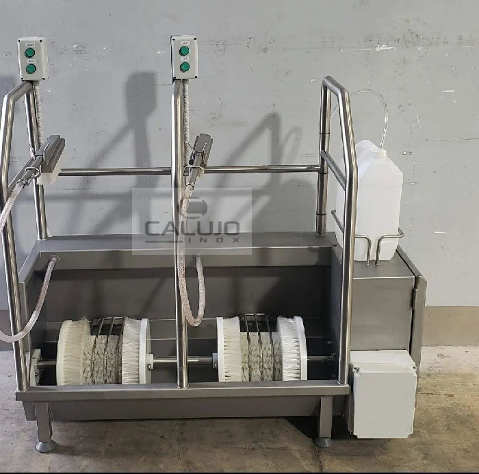 Lava Botas Industrial en Acero Inoxidable- Calujo Inox Uruguay